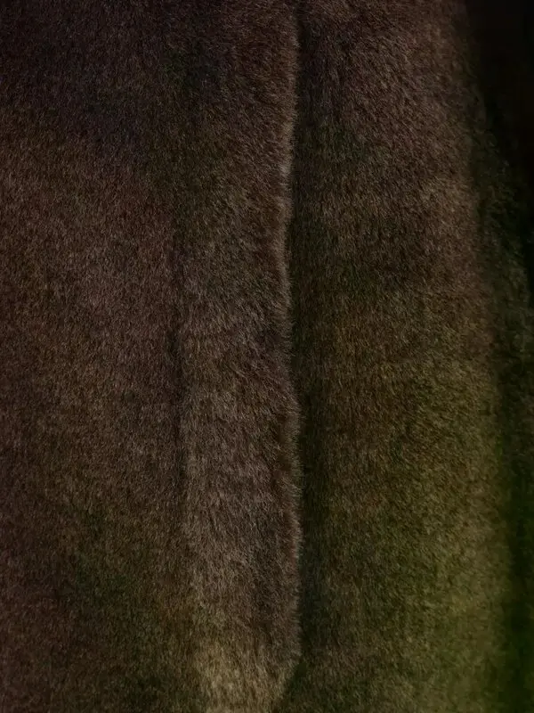 YVES SALOMON Hooded Shearling Jacket