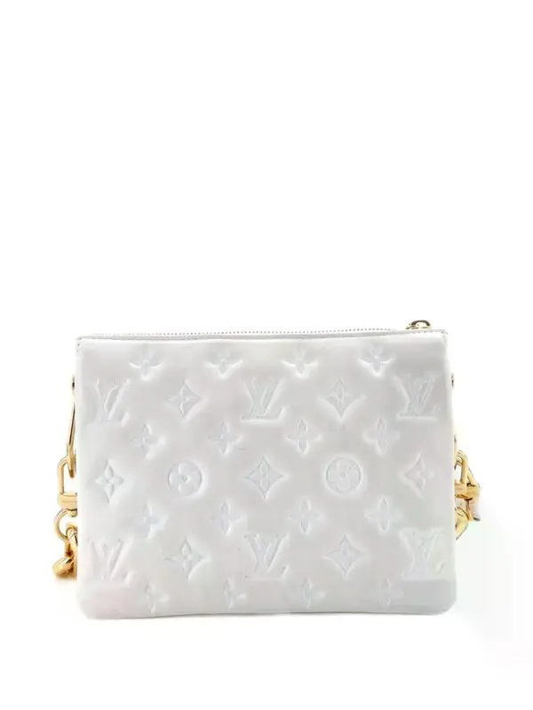 LOUIS VUITTON Coussin Bag Monogram Embossed Lambskin Crossbody Bag