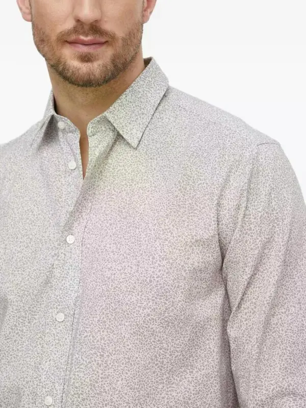 Sisley Patterned Buttoned Shirt