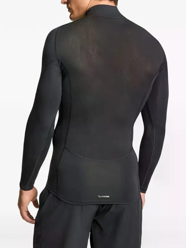 Adidas Techfit Compression Training Mock Neck Long Sleeve T-shirt