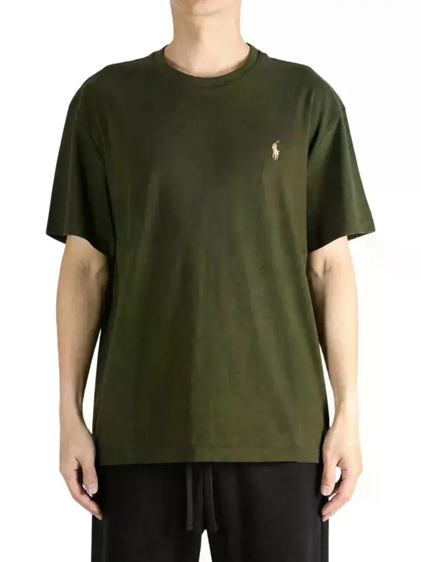 Polo Ralph Lauren Logo-embroidered T-shirt - Green