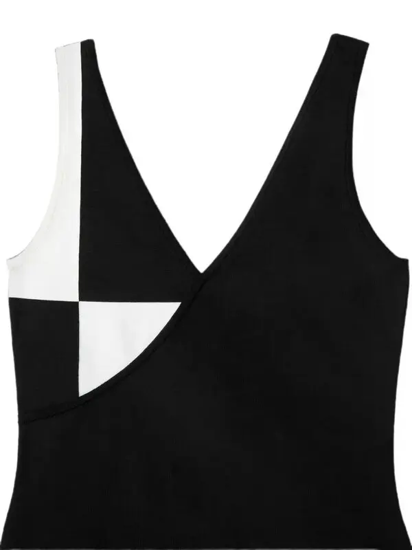 Versace Stretch Wool Knit Mini Dress