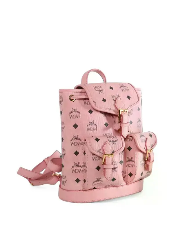 Mcm Aren Logo-print Backpack