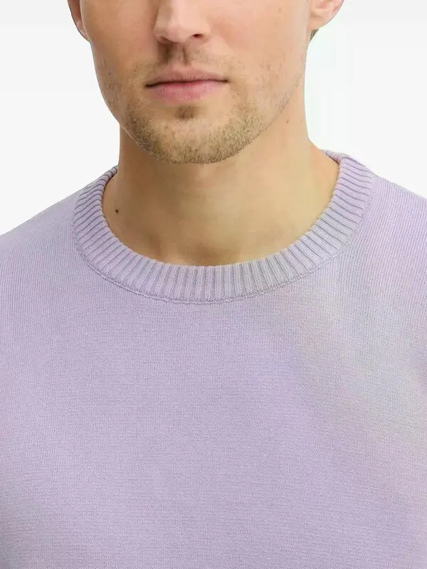 Sisley Ribbed Round Neck Sweater