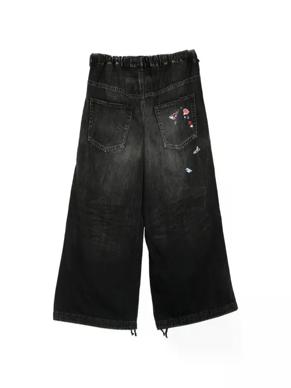 Mihara Yasuhiro Patch-embellished Jeans