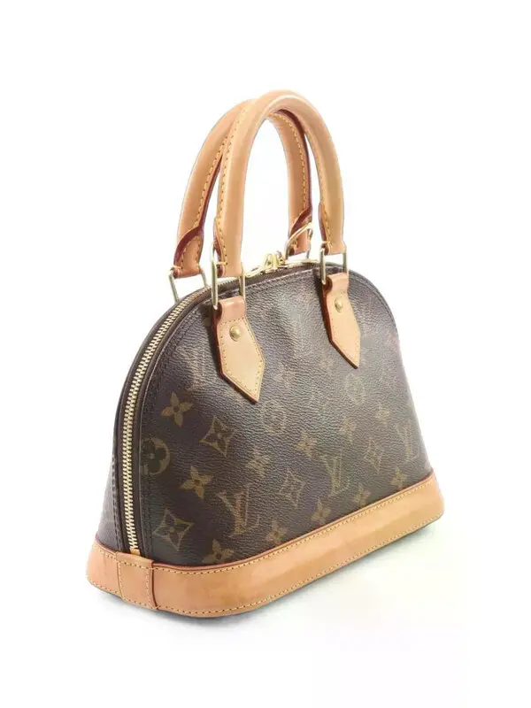 LOUIS VUITTON Bb Alma Monogram Canvas Tote Bag