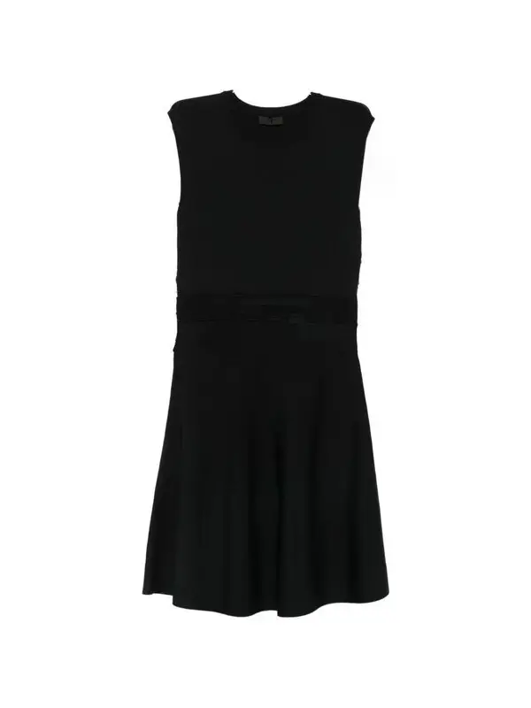 Liu Jo Lace-insert Sleeveless Mini Dress