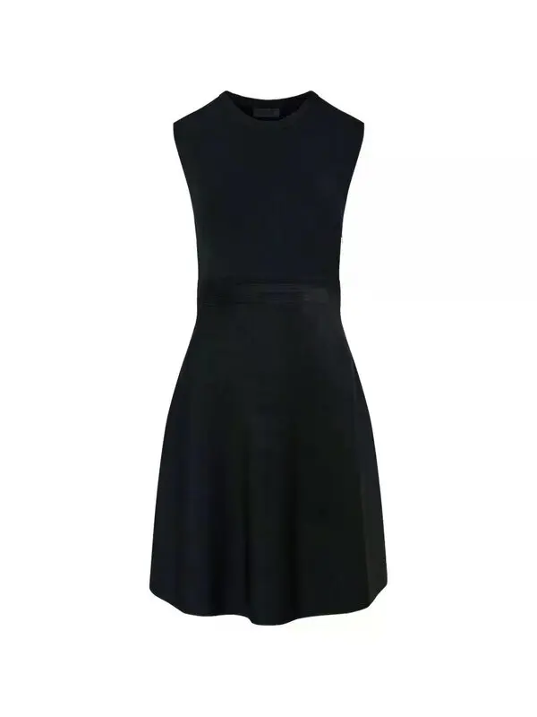 Liu Jo Lace-insert Sleeveless Mini Dress - Black