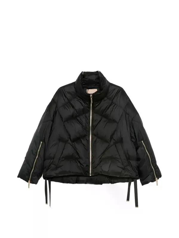 TWINSET Quilted Zip-sleeve Puffer Jacket