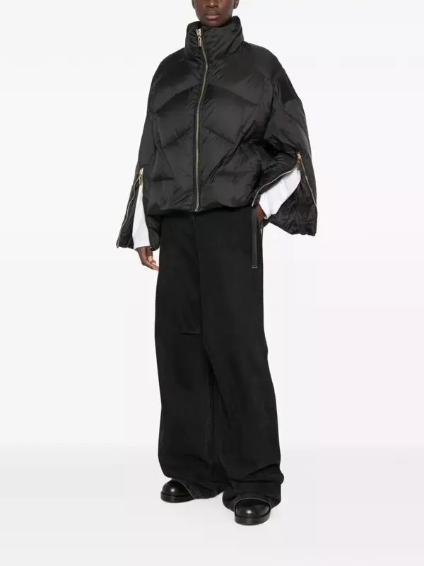 TWINSET Quilted Zip-sleeve Puffer Jacket