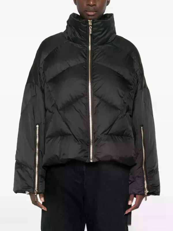 TWINSET Quilted Zip-sleeve Puffer Jacket