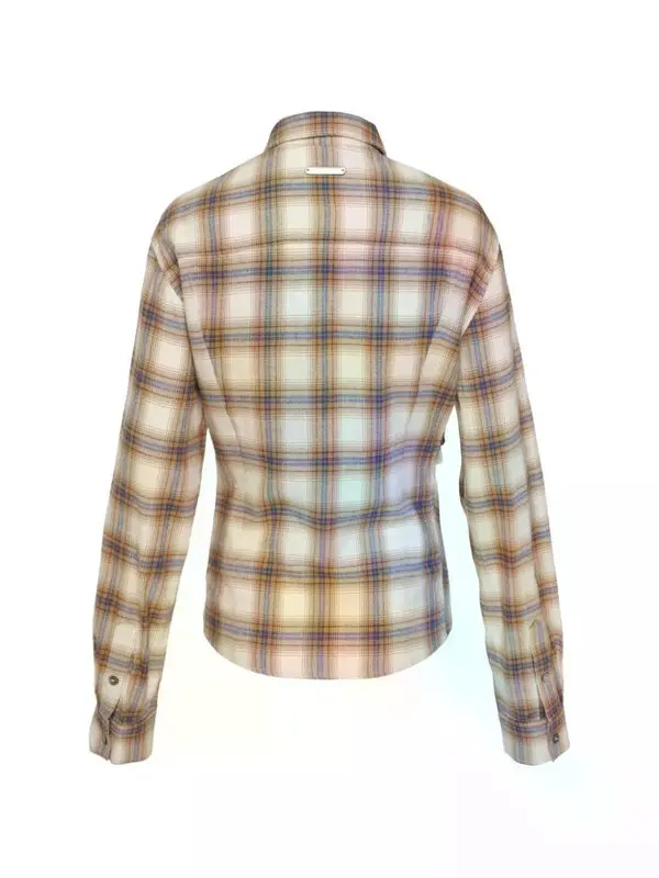 Andersson Bell Check Studded Shirt