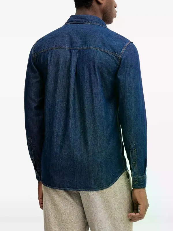 Sisley Buttoned Chest-pocket Shirt