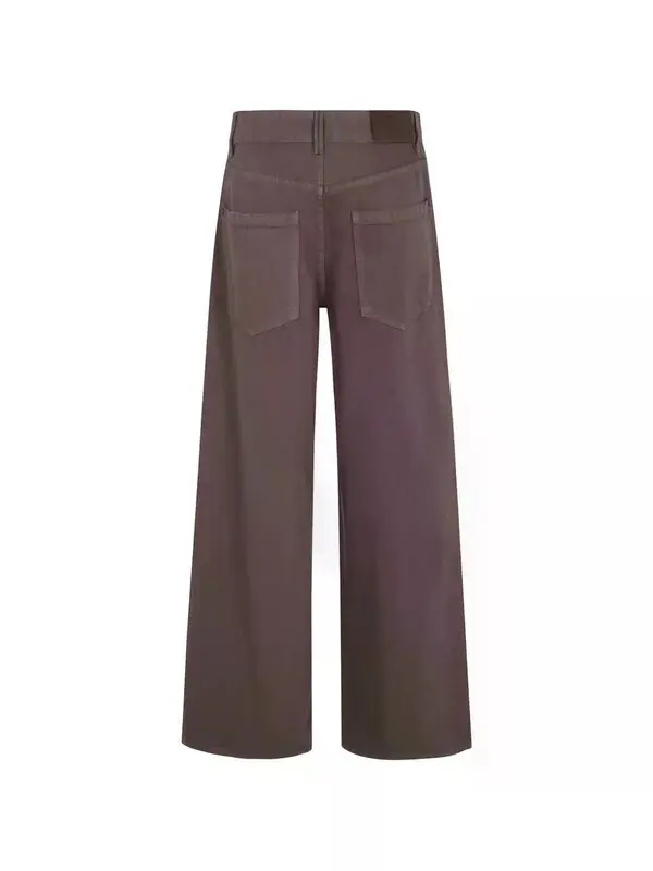 Brunello Cucinelli Wide-leg Silk Trousers