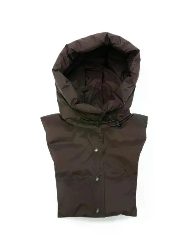 YVES SALOMON Padded Drawstring Hoodie