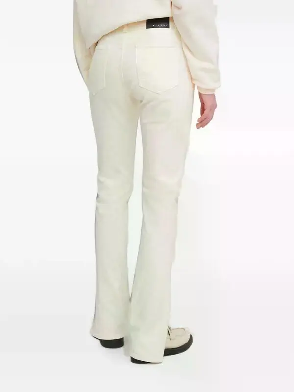 Sisley Side-slit Bootcut Denim Jeans