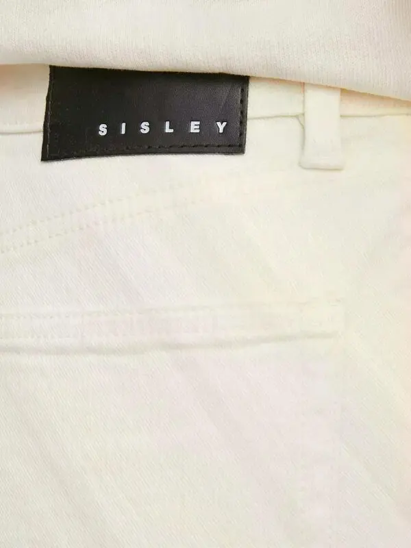 Sisley Side-slit Bootcut Denim Jeans