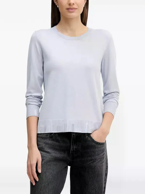 Sisley Long-sleeve Crew-neck Sweater