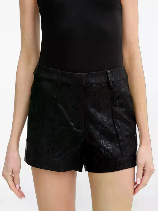 SILVIAN HEACH Rabad Textured Shorts - Black