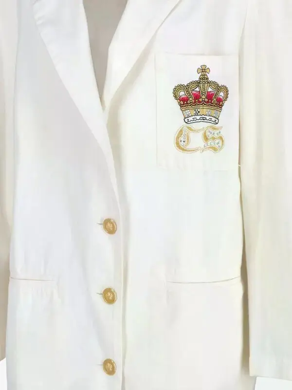 Vintage Crown-patch Blazer