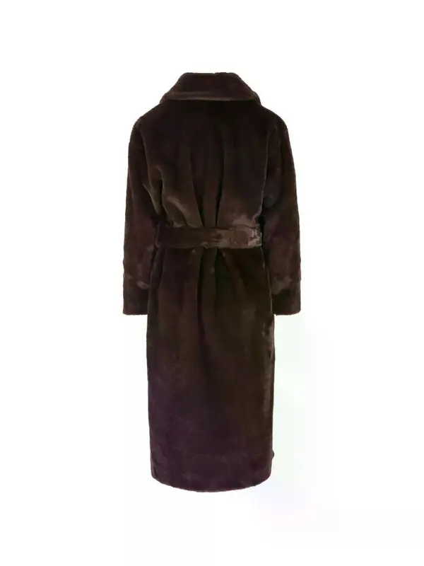 Herno Belted Faux-fur Coat