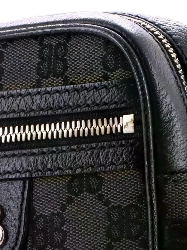 Balenciaga X Gucci The Hacker Project Zip Messenger Bag Bb Canvas Mini Crossbody Bag