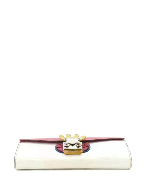 LOUIS VUITTON Tribal Mask Sarah Wallet Epi Leather Small Wallets