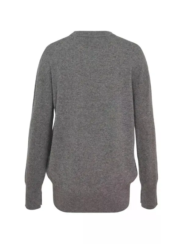 LEE MATHEWS Cashmere Crew-neck Long-sleeve Sweater