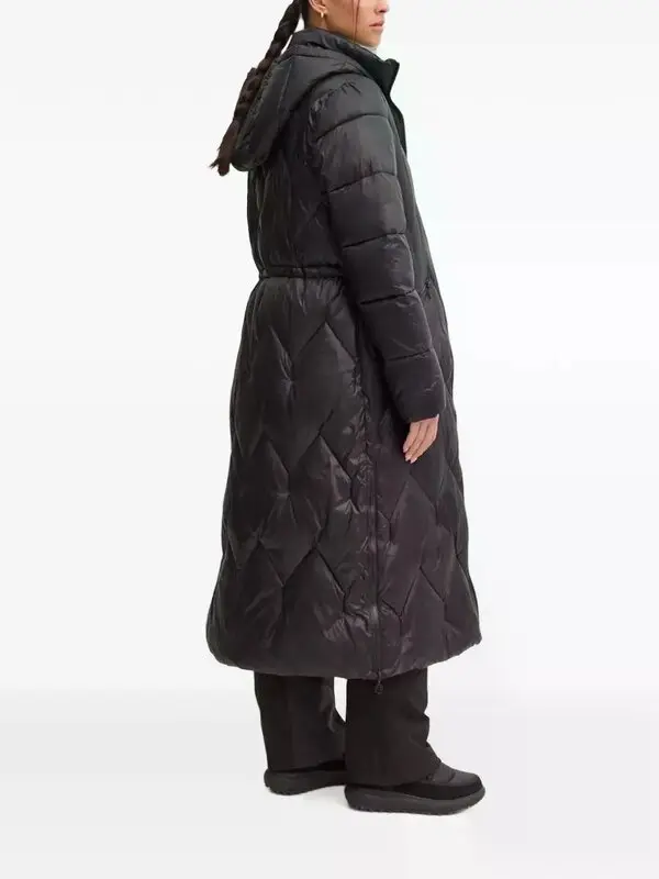 SPORTALM Quilted Hooded Long Jacket