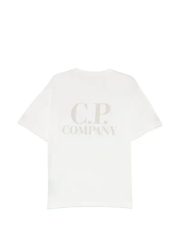 C.P. COMPANY Logo-print T-shirt - White