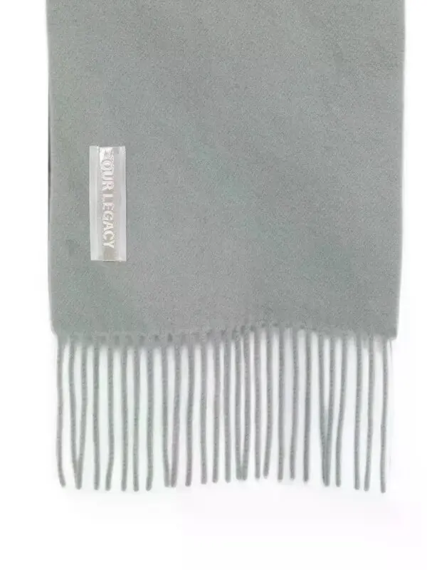 Our Legacy Estate Fringed Wool Scarf