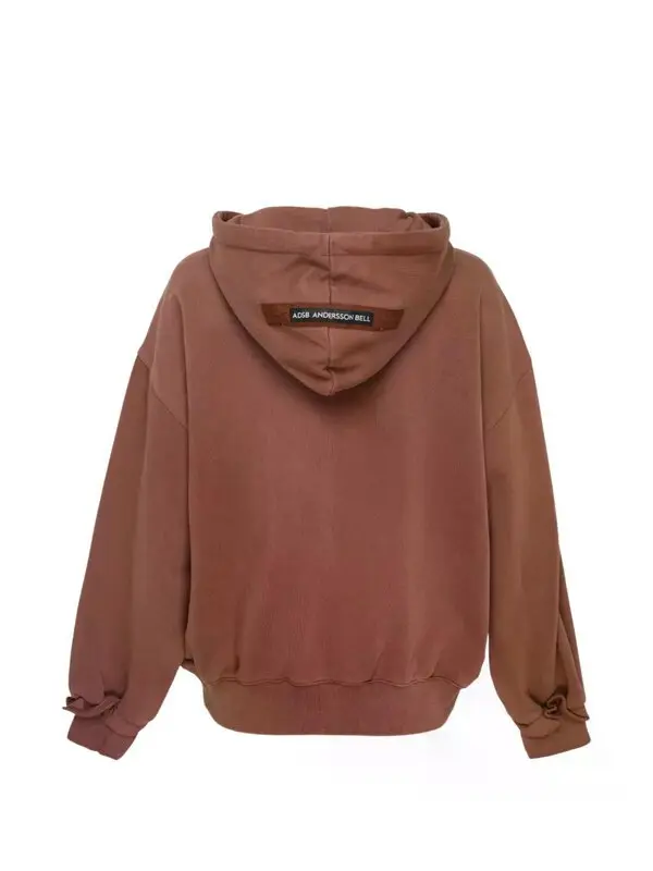 Andersson Bell Raw-cut Studded Hoodie