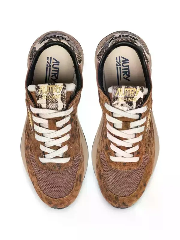 AUTRY Reelwind Sneakers - Brown