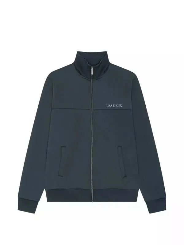 LES DEUX Track Logo-print Zip-up Jacket