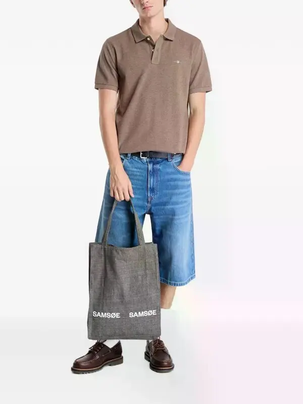 Gant Logo-embroidered Polo Shirt