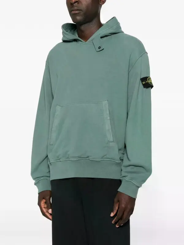 Stone Island Logo-patch Hoodie