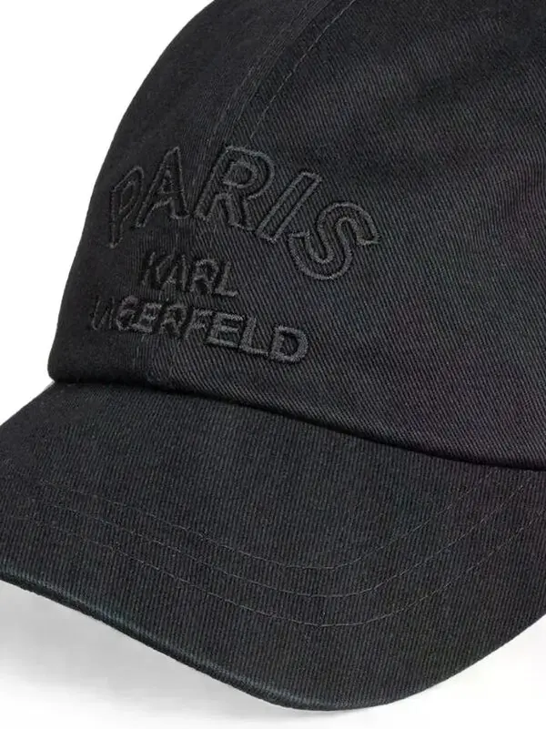 Karl Lagerfeld Logo-embroidered Baseball Cap