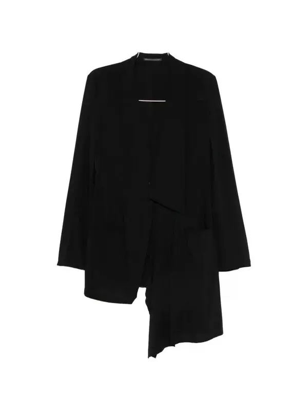 Yohji Yamamoto Asymmetric-hem Blazer