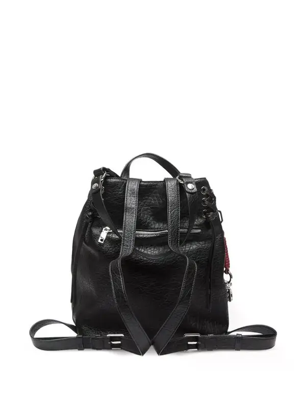 Desigual Logo-embossed Lace-up Backpack