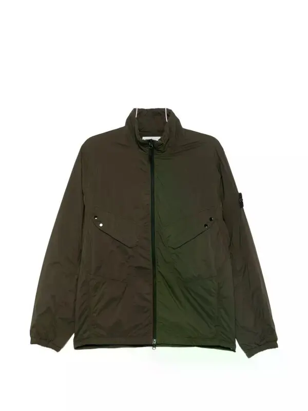 Stone Island Logo-patch Zip-up Jacket