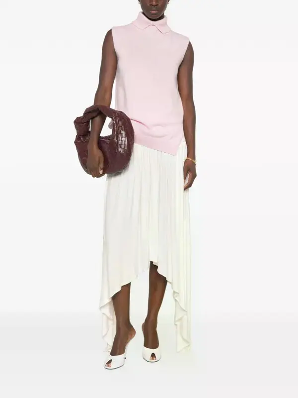 JIL SANDER High-neck Split-collar Gilet