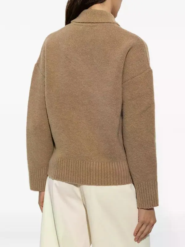 AMI Paris De Coeur Polo Sweater