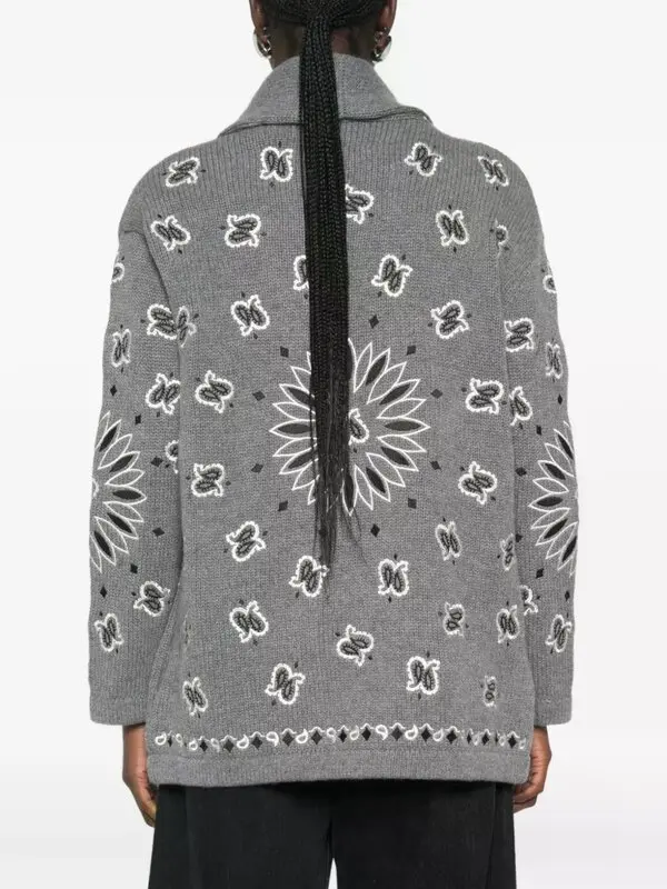 KUJTEN Cody Bandana Bico Cardigan