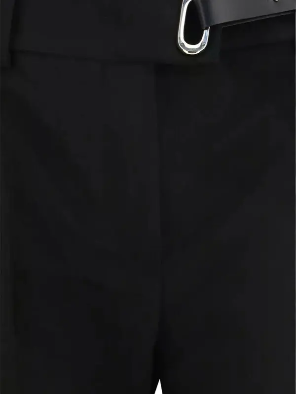 Sportmax Belted Straight-leg Trousers