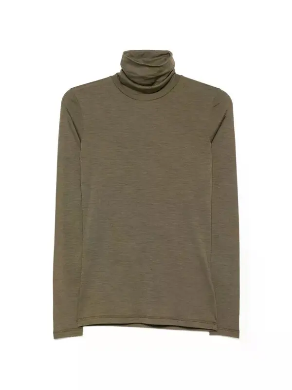 JIL SANDER High-neck Long-sleeve T-shirt - Neutrals