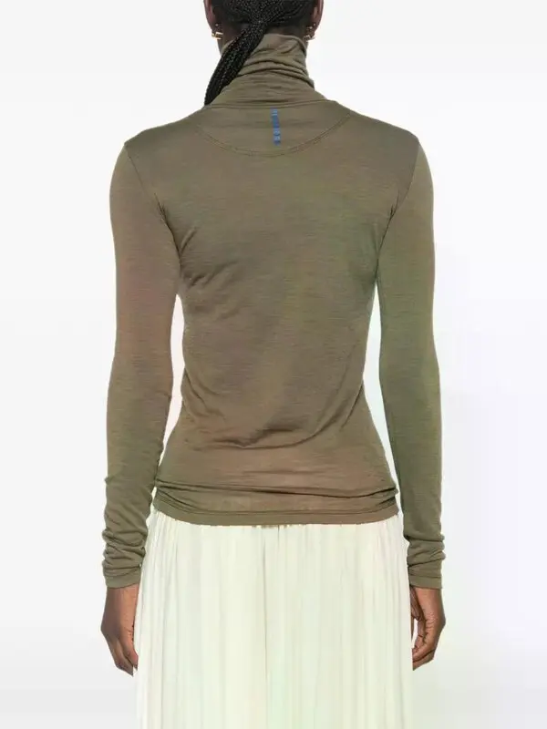 JIL SANDER High-neck Long-sleeve T-shirt - Neutrals