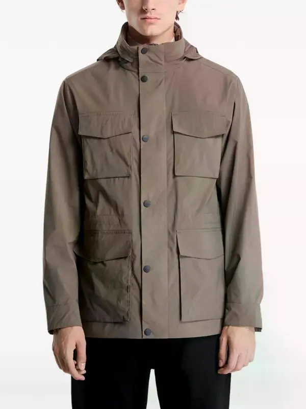 Gant Multi-pocket Hooded Utility Jacket