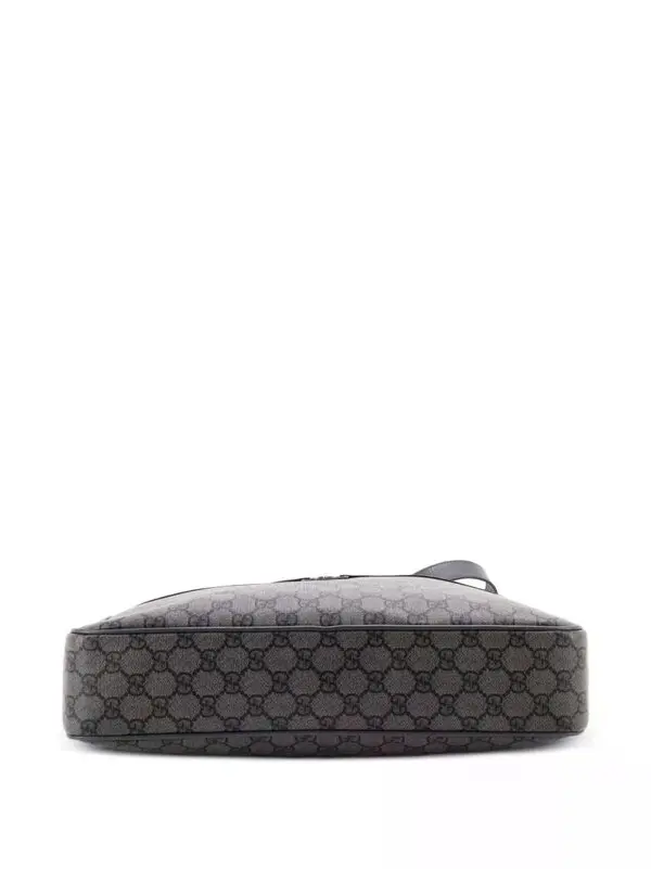 Gucci Ophidia Zip Around Pocket Briefcase Gg Coated Canvas Medium Business Bag