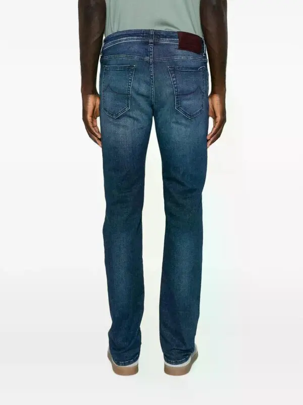 Jacob Cohen Logo-patch Pocket Jeans