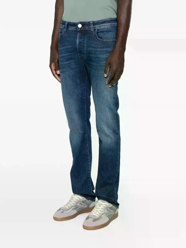 Jacob Cohen Logo-patch Pocket Jeans - Blue